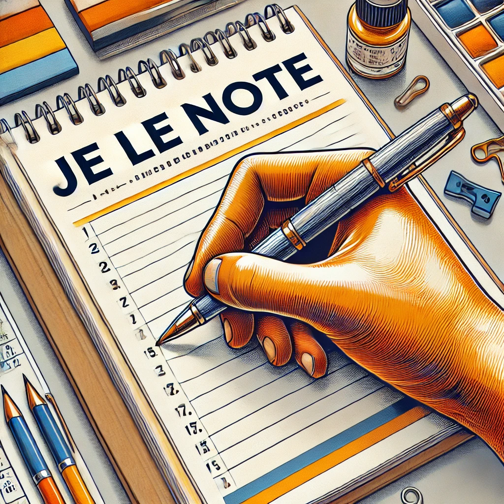 Je le note : Conjugaison du verbe noter - Jelenote.com